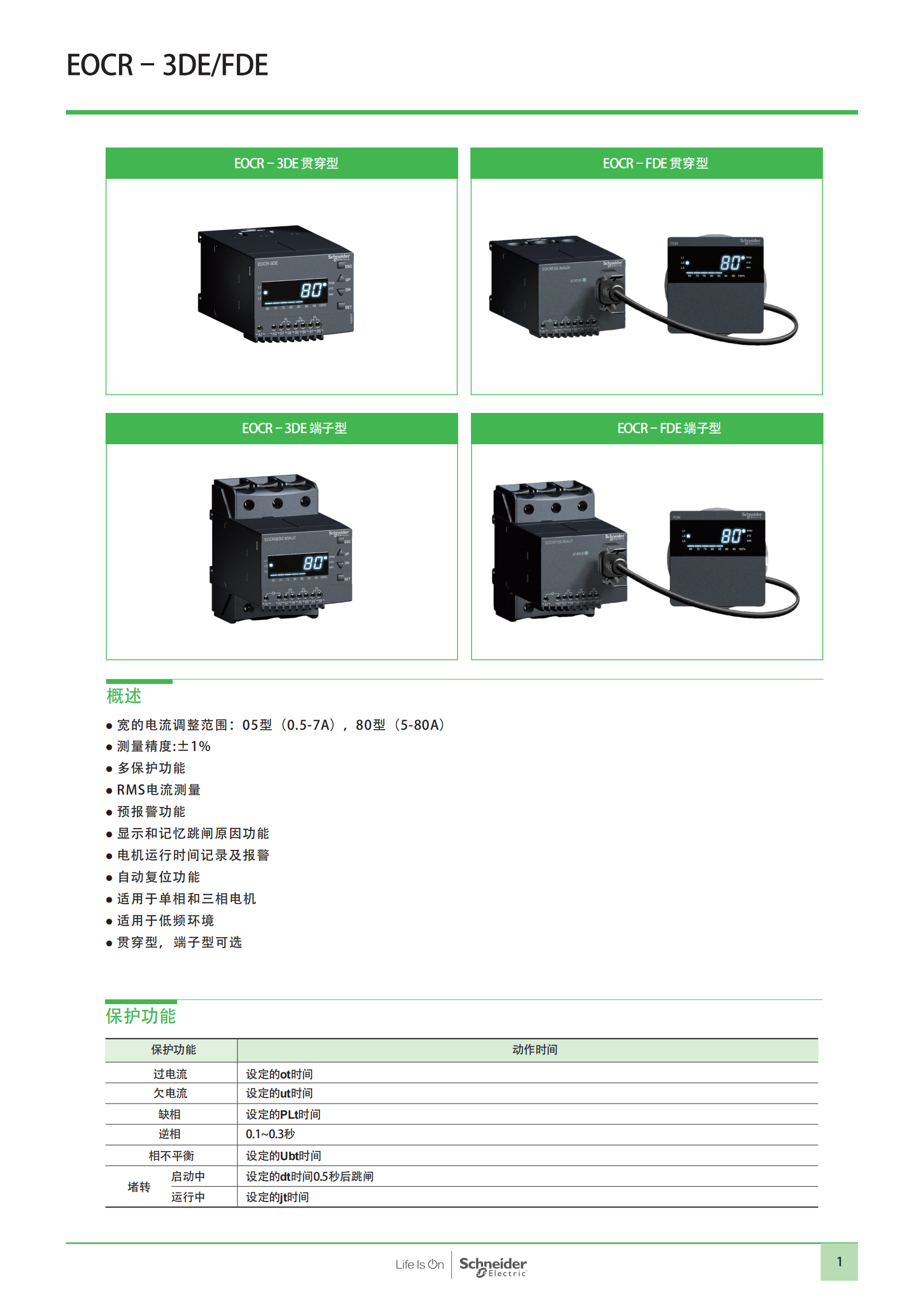 施耐德EOCR3DE-80DUH升级款综合贯穿式电子继电器 - 百度AI市场